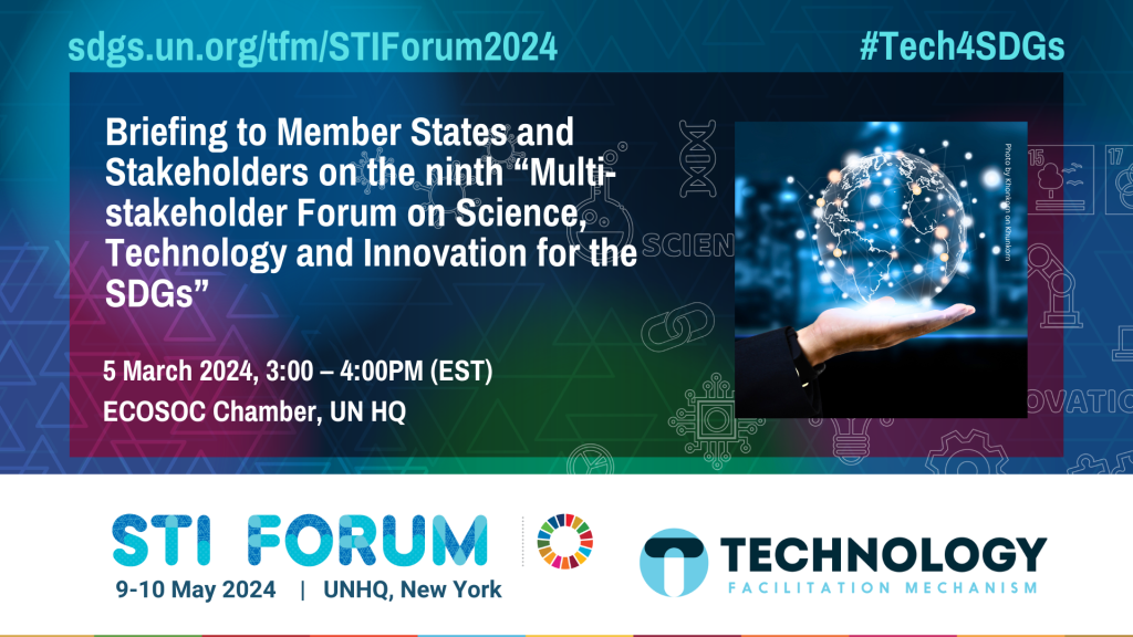 9th Multi-stakeholder Forum on Science, Technology and Innovation for the Sustainable ...